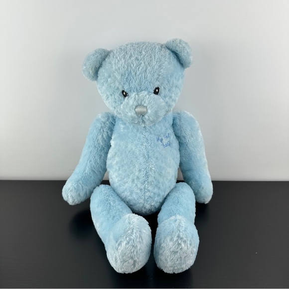 Gund | Toys | Baby Gund Rare My First Teddy Bear 4 5835 Pastel Blue ...